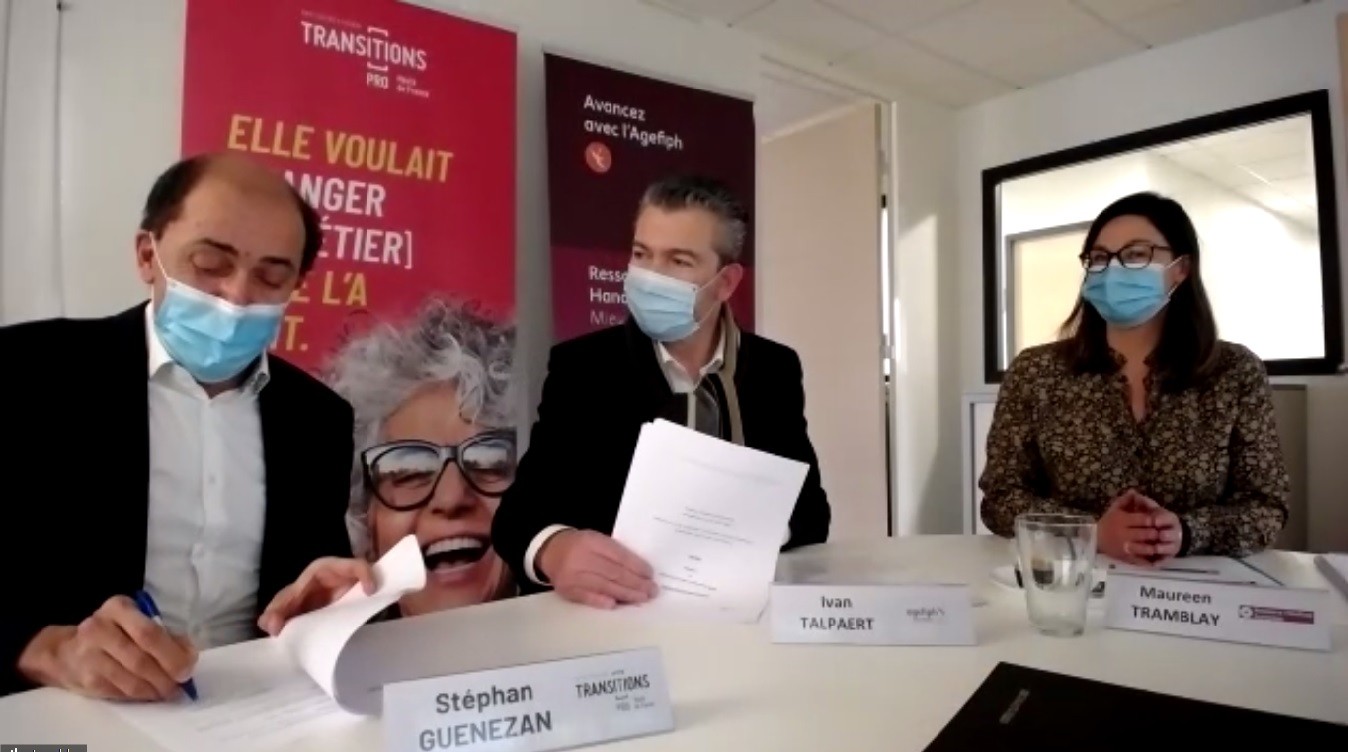 Transitions Pro Hauts-de-France et l'Agefiph Hauts-de-France partenaires d'avenir pour des ...